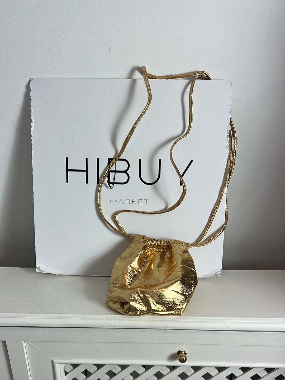 ZARA. Bolso mini dorado – Hibuy market