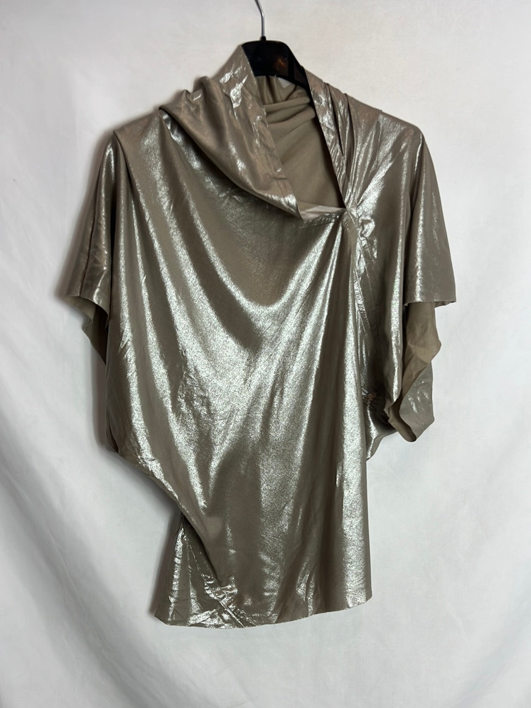 RICK OWENS. Top textura dorado. T S – Hibuy market