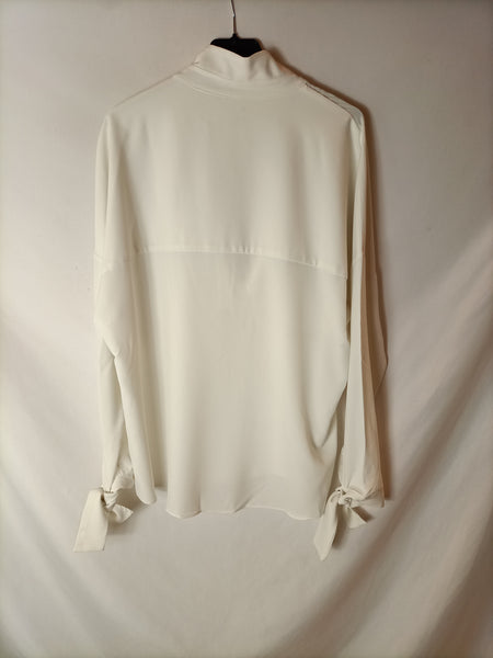 OTRAS. Blusa blanco roto T.u(s/m) – Hibuy market